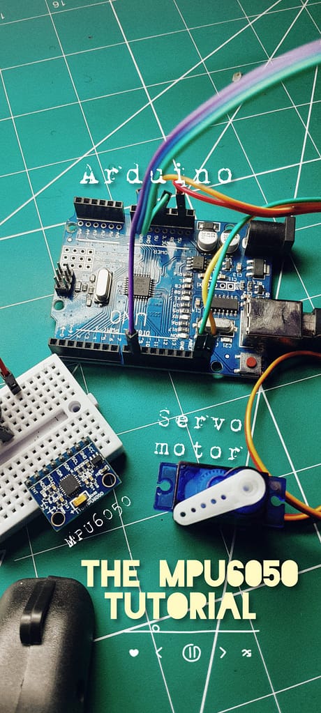 Controlling a Servo Motor with MPU6050 and MPU6050_light Library: Tutorial - GlennTech